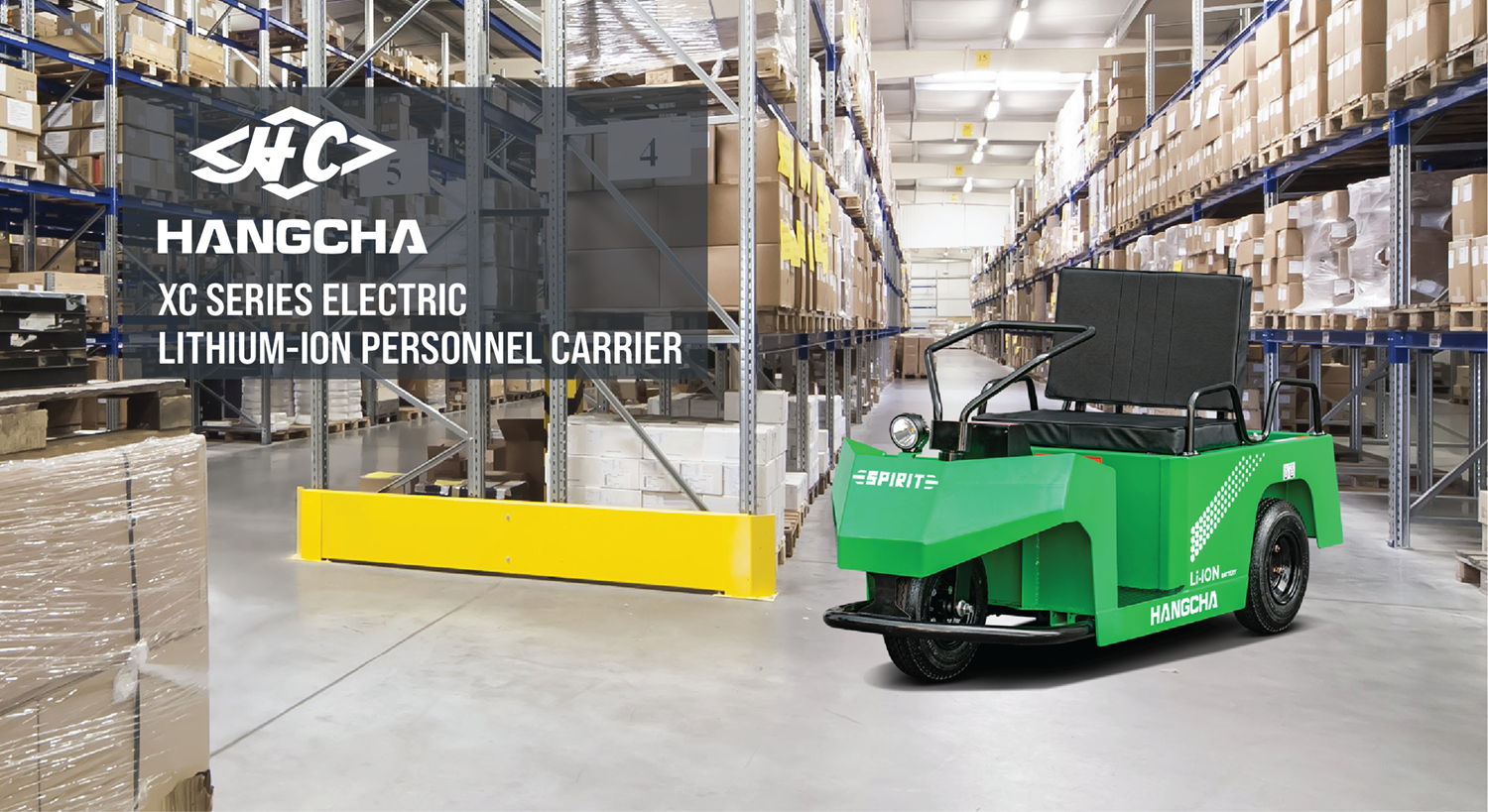 The New XC Series Electric Lithium-ion Personnel Carrier from Hangcha ...